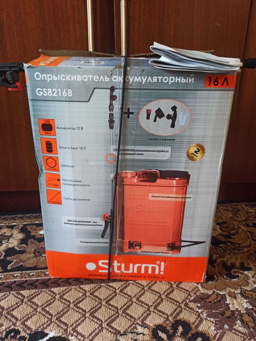 Продам опрыскиватель аккумуляторный Sturm GS8216B на 16л: 1 021 грн ...