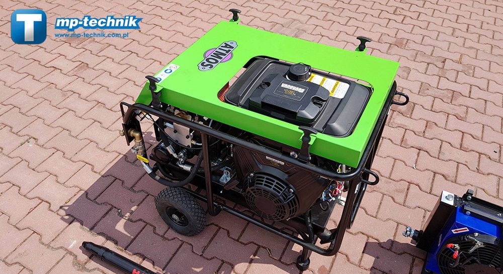 Sprężarka śrubowa do przecisku i wdmuchiwarki ATMOS PB82 1,0 m3, 14BAR ...