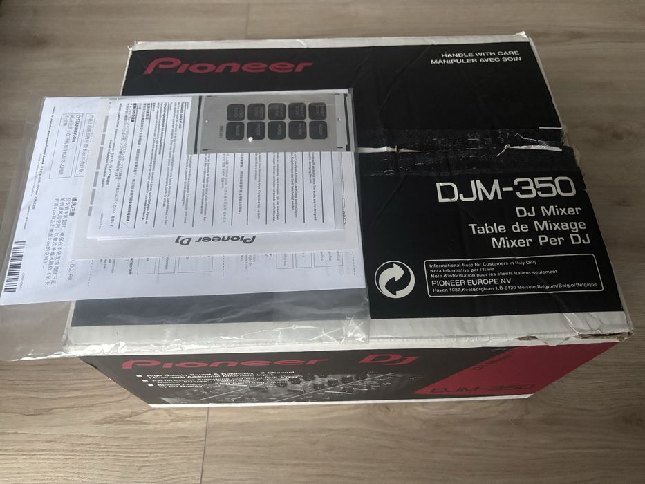 Mesa de Mistura Pioneer DJM-350 + Caixa e Acessórios (Impecável ...