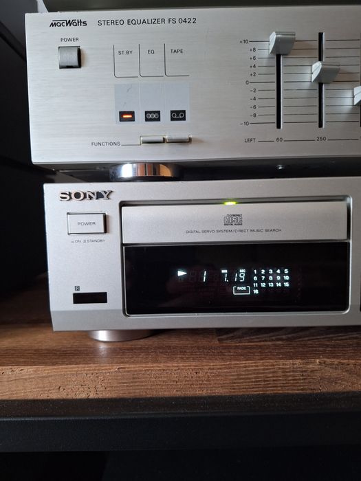 Odtwarzacz CD SONY CDP 597+ oryginalny pilot. Krosno • OLX.pl