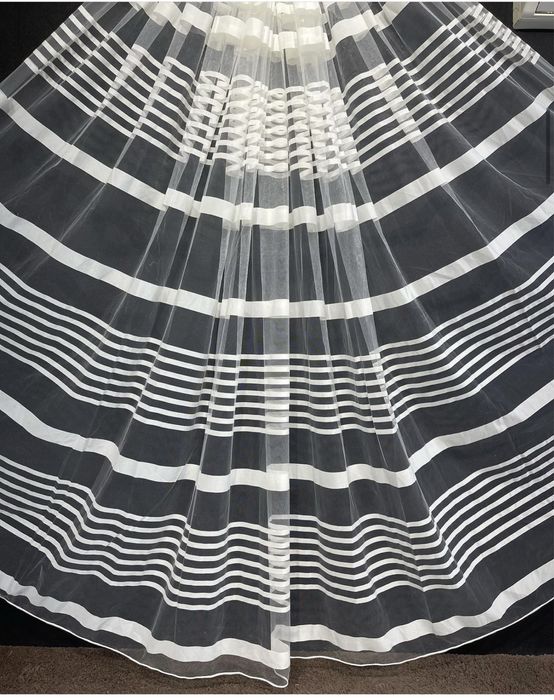 Тюль біла смужка 80 грн Декор вікон Харків на Olx