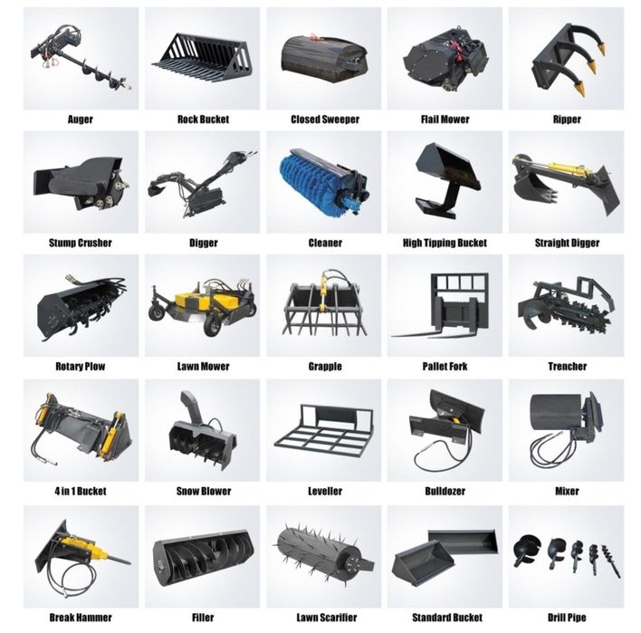 Miniładowarka KRÜGER XKL 480Z 950 kg, 28 funkcji KOOP , B&S Kowalowy • OLX.pl