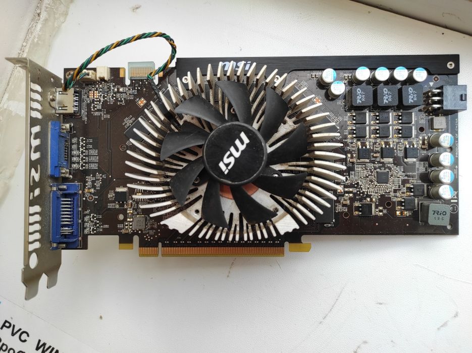 Відеокарта MSI Nvidia GeForce GTS 250 1Gb 256 bit: 750 грн ...