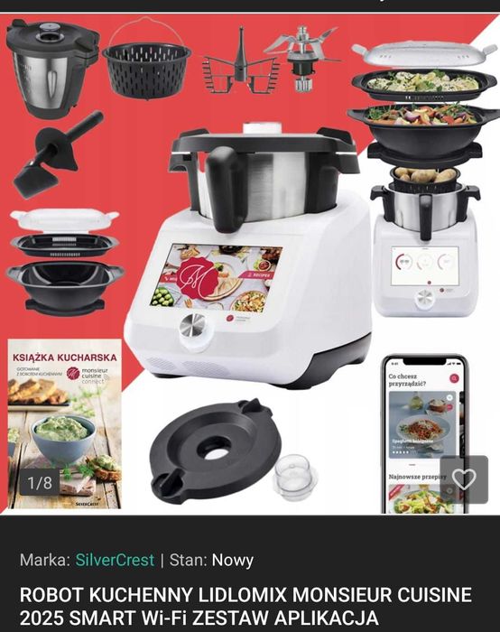 Nowy Lidlomix Monsieur Cuisine Smart – najnowszy model z Wi-Fi ...