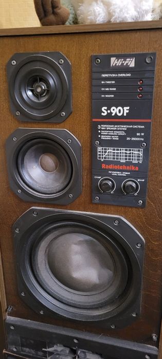 Колонки Radiotehnika S-90 та S-90F: 4 999 грн. - Акустические системы ...