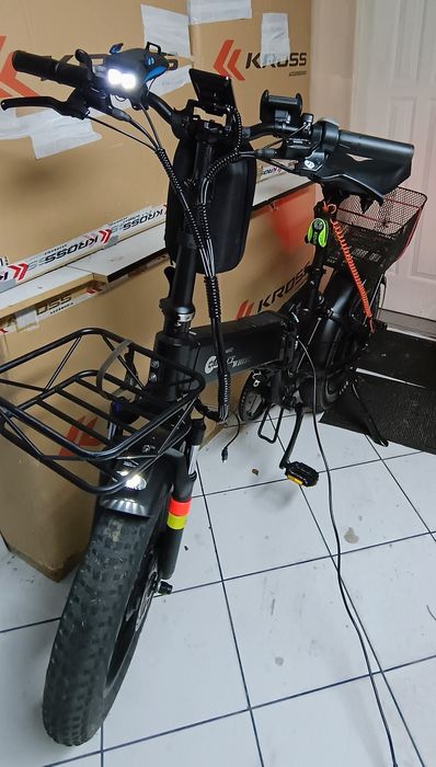 Rower CMACEWHEEL RX20 MAX, dualny silnik 750W, maks. prędkość 40-45km ...