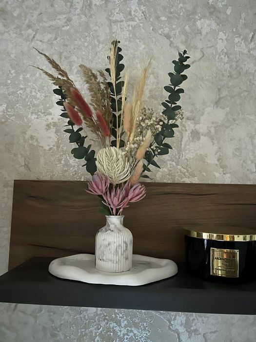 Декор для дому вироби з гіпсу ваза з колбою 150 грн Витвори майстрів рукоділля Житомир