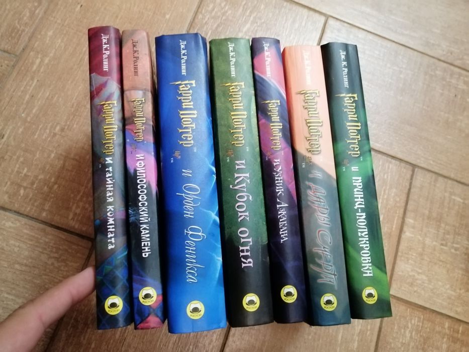 7 книг книги гарри поттер на русском Harry Potter потный гарри 699 грн Книги журнали Київ