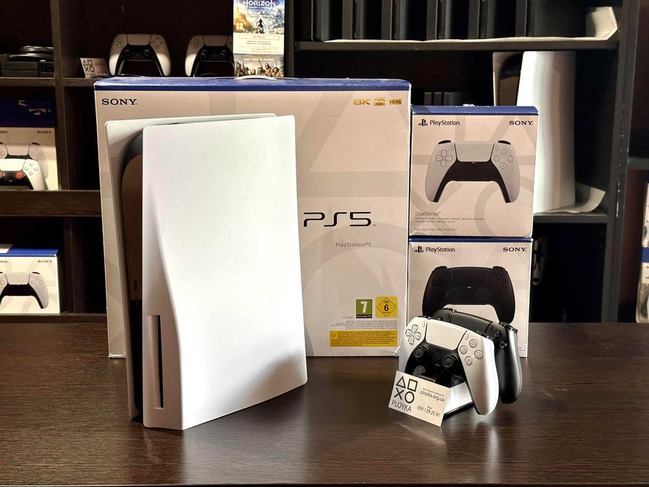 Магазин. Sony Playstation 5 825GB. Гарантия 3 мес! Есть обмен на PS4 ...