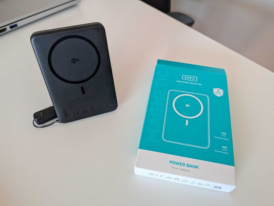 INIU Power Bank para MagSafe, 45 W 10000 mAh, nova, fatura, garantia ...