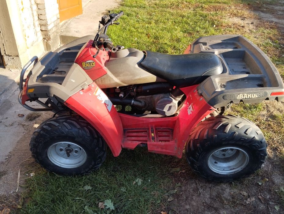 Quad bombardier rally 200 Włodki • OLX.pl