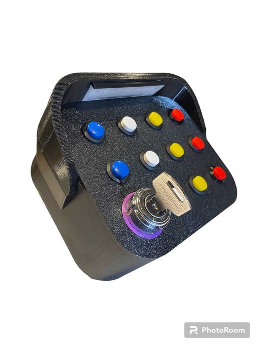 Button Box + stacyjka Sim Racing PC usb ETS ATS Euro Truck Simulator ...