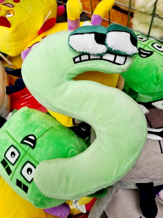 Nowa maskotka pluszak w stylu Alphabet Lore literka S - zabawki ...