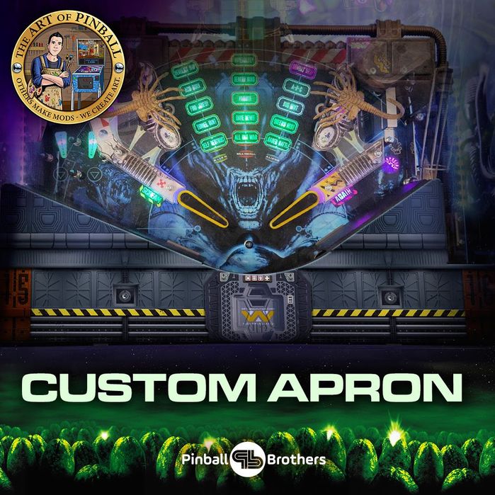 Flipper Fliper Pinball ALIEN Ripley Edition Pinball Brothers - NOWY ...