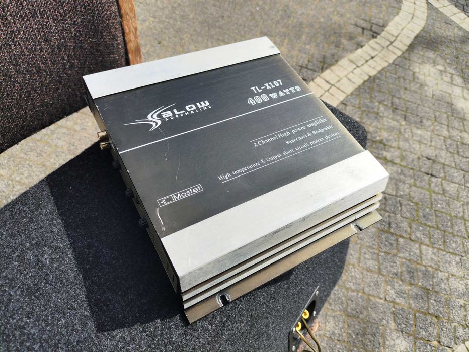 Wzmacniacz samochodowy 2 kanałowy Blow TL-X107, Wys.darmowa! Niegowonice • OLX.pl