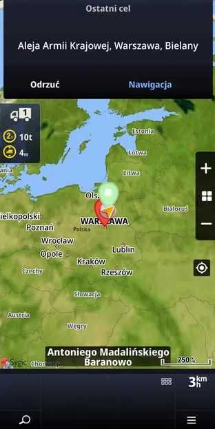 Sygic Truck 21 - mapki wrzesień 2025 ADR Fotoradary TIR AUTOBUS BUS ...