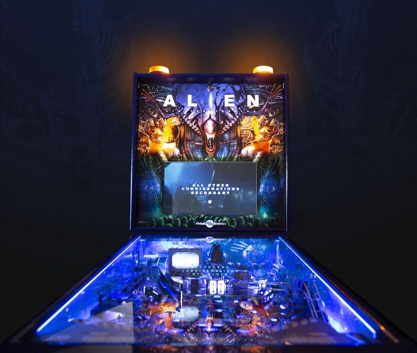 Flipper Fliper Pinball ALIEN LV Pinball Brothers - NOWY Kraków ...