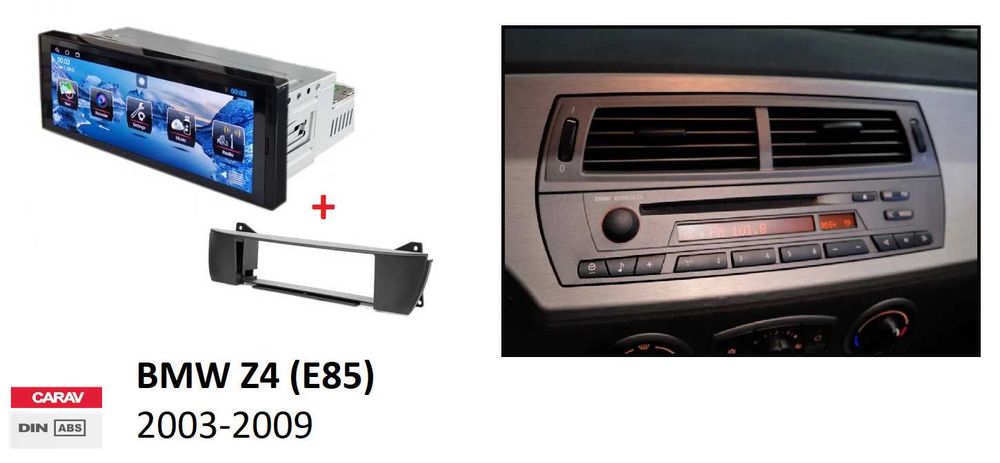 (NOVO) Rádio 2DIN 9" • BMW Z3 / Z4 • (1995 a 2009) • Android GPS E85 ...