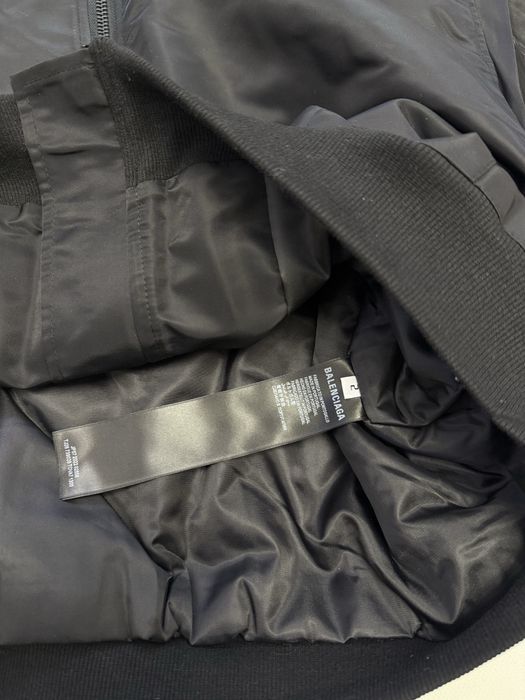 Куртка бомбер Balenciaga Unity logo bomber 2024 vetements rick owens: 4 ...