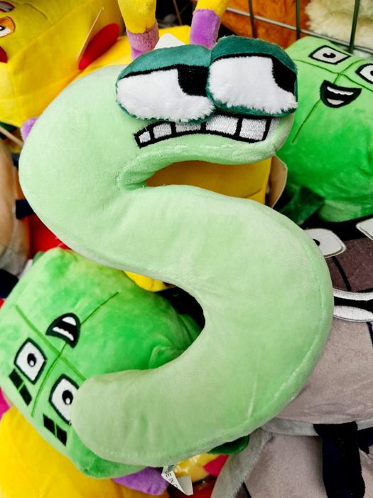 Nowa maskotka pluszak w stylu Alphabet Lore literka S - zabawki ...