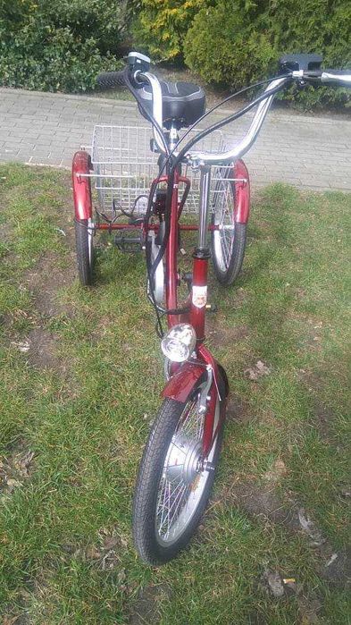 Rehabilitacyjny rower elektryczny trójkołowy TOLEK na gwarancji ...