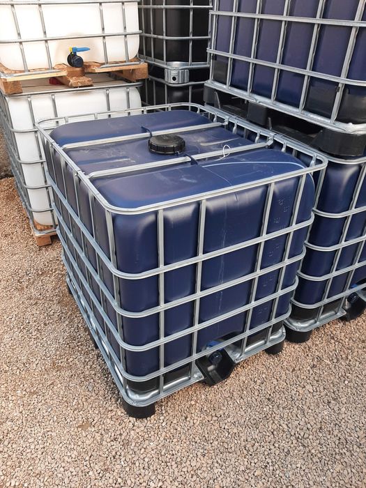 Mauzer Zbiornik 1000l Czarny lub Grafitowy po Soku Jak Nowy Krzepice • OLX.pl