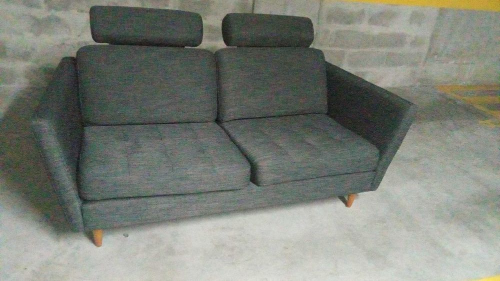 Sofá 2 lugares Cinza Odivelas • OLX.pt