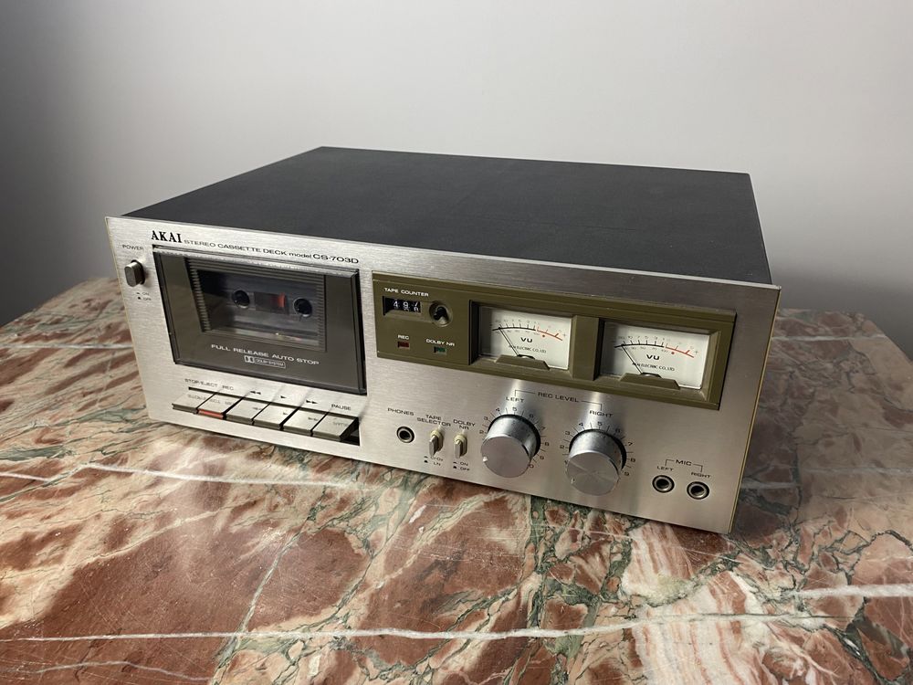 Dec kasetowy Aki CS-703D Kwaśniów Górny • OLX.pl