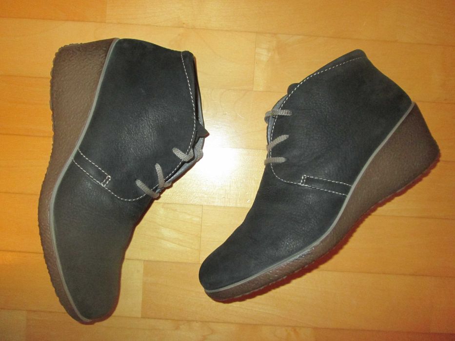 Buty,botki_ECCO_ damskie ,skórzane, rozmiar 38 Kęty • OLX.pl