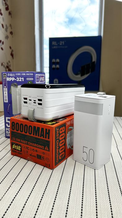 Power bank 80000; 60000; 50000; 30000 mAh. Remax Оригинал!: 1 070 грн. - PowerBank та ...