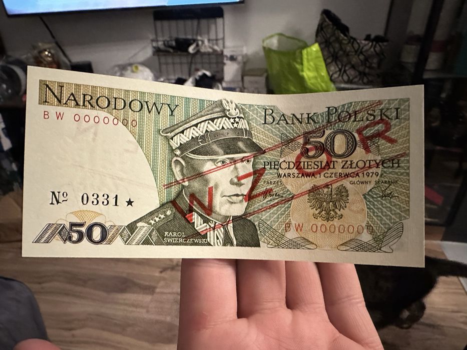 50 zl 1979 r WZÓR SPECMEN piękny Katowice Osiedle Tysiąclecia • OLX.pl