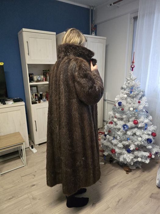 Futro (SI twierdzi, że z norek) vintage Kutno • OLX.pl
