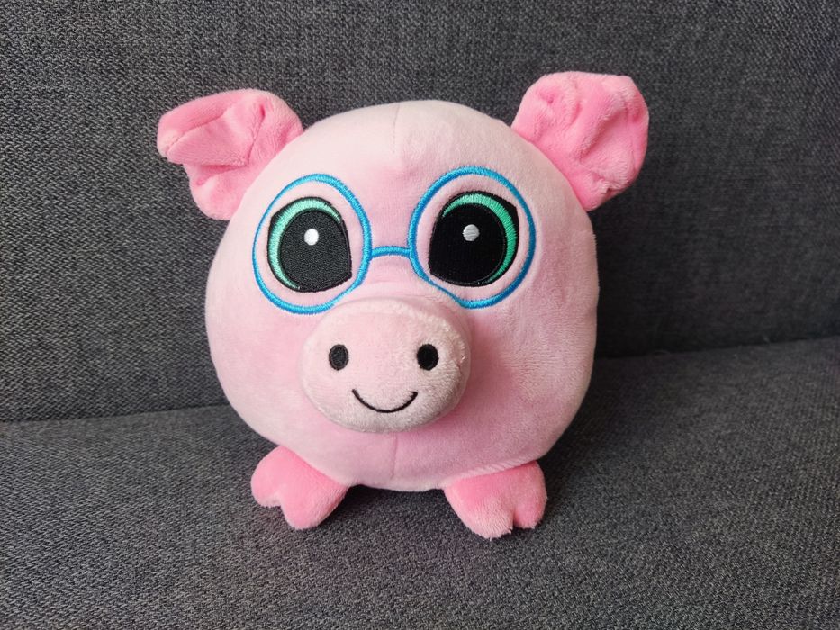 Maskotka Gang Bystrzaków Świnka Skarbonita z Biedronki pluszak ...