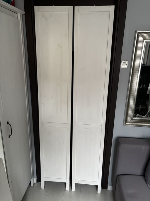 HEMNES, regał, biała bejca, 90x197 cm Warszawa Praga-Południe • OLX.pl