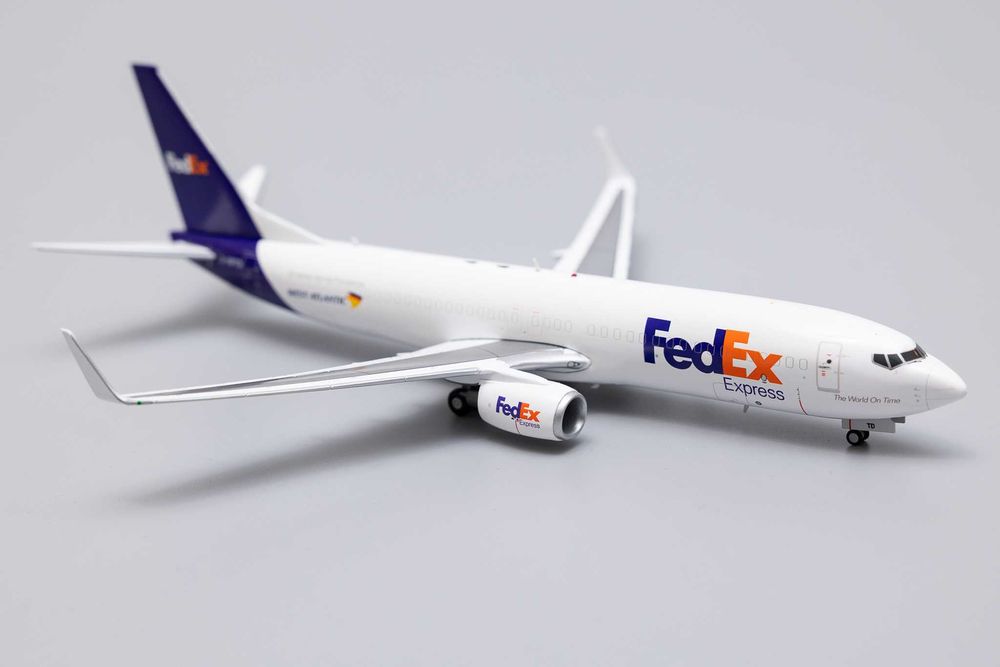 NOWY Samolot Boeing 737 - 800F Fedex 1/200 metalowy JC Wings XX2271 ...