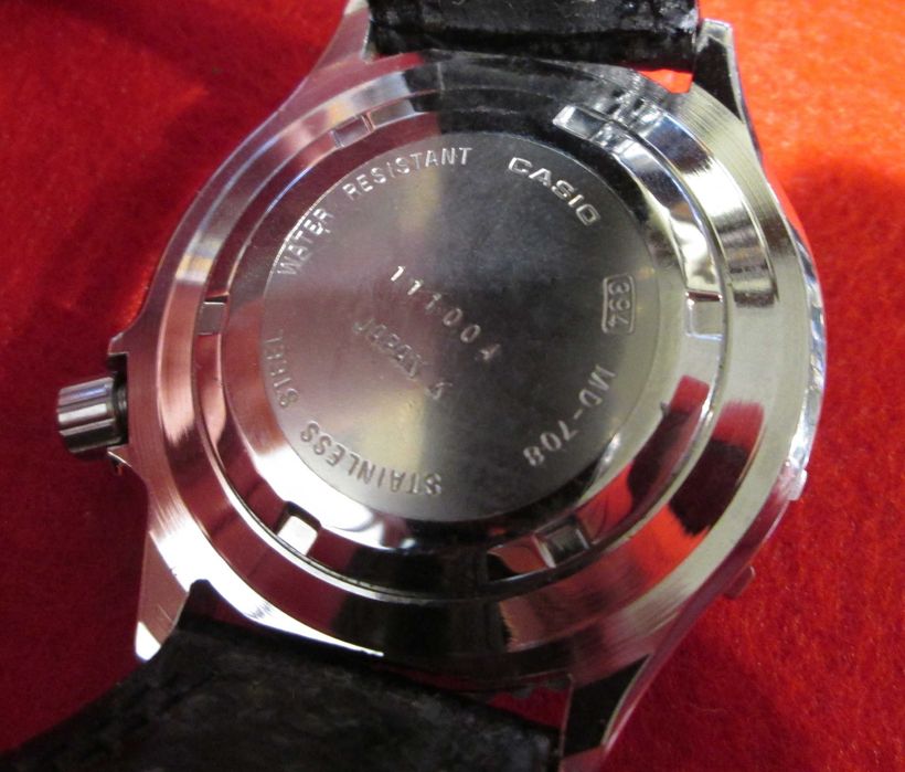 CASIO MD-708 Relógio de Mergulho em AÇO INOX - NOVO Stock Antigo 1989 ...