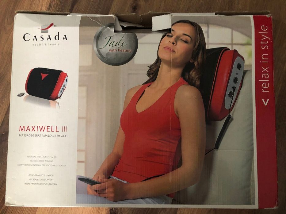 Poduszka masująca MAXIWELL III CASADA Gdynia Chylonia • OLX.pl