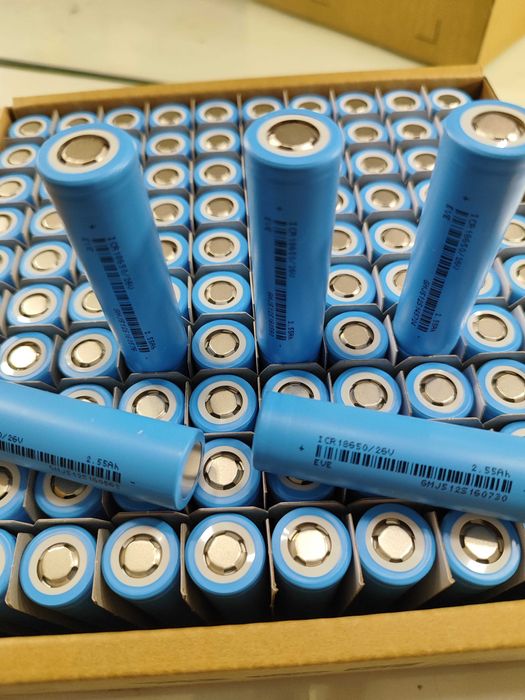 Аккумулятор Li-ion EVE ICR 18650-26V 2550mAh - 7.65А Новые !!!: 90 грн ...