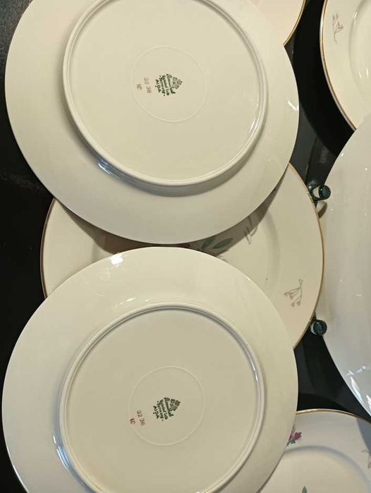 Antyczna porcelana Rosenthal zestaw do ciasta Aida 1+6 Zielona Góra ...