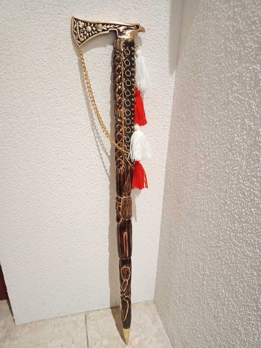Ciupaga rzeźbiona OPALANA Nowy Sącz • OLX.pl