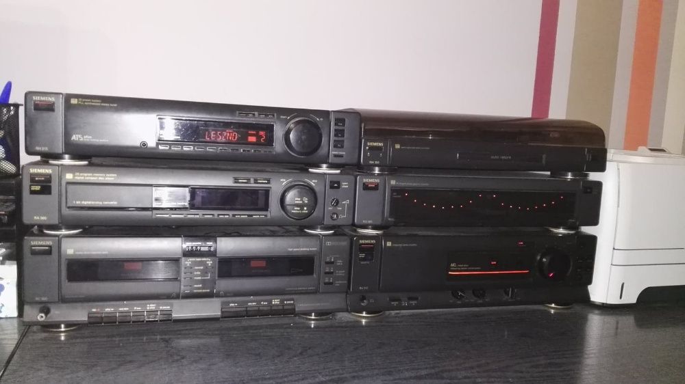 Siemens RV 310 wieża segmentowa + gramofon Leszno • OLX.pl