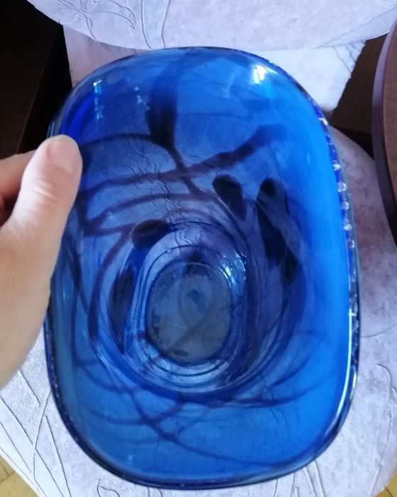 Ваза скляна ручна робота антикваріат 777 грн Предмети мистецтва Львів на Olx