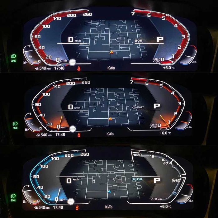 Щитки приборов BMW E/F/G серия 6WB/6U3/6WA LED Приборная панель Щиток ...