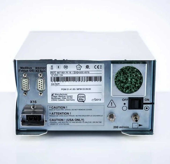 Б/У газовый модуль Drager Scio Four Oxi Plus Gas Module: 3 200 ...