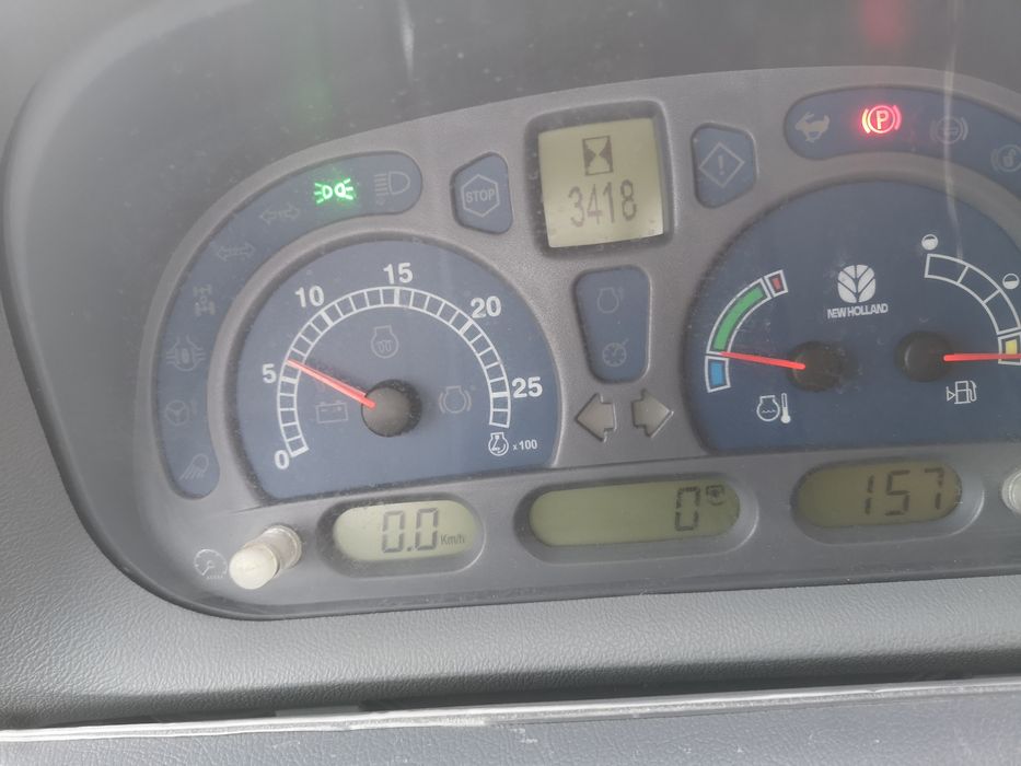 Ciągnik Traktor New Holland TS115 6cyl turbo Klima 3400mth! Augustów ...