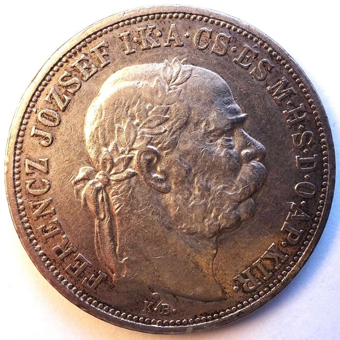 Węgry, 5 koron 1907 srebro. Zielona Góra • OLX.pl