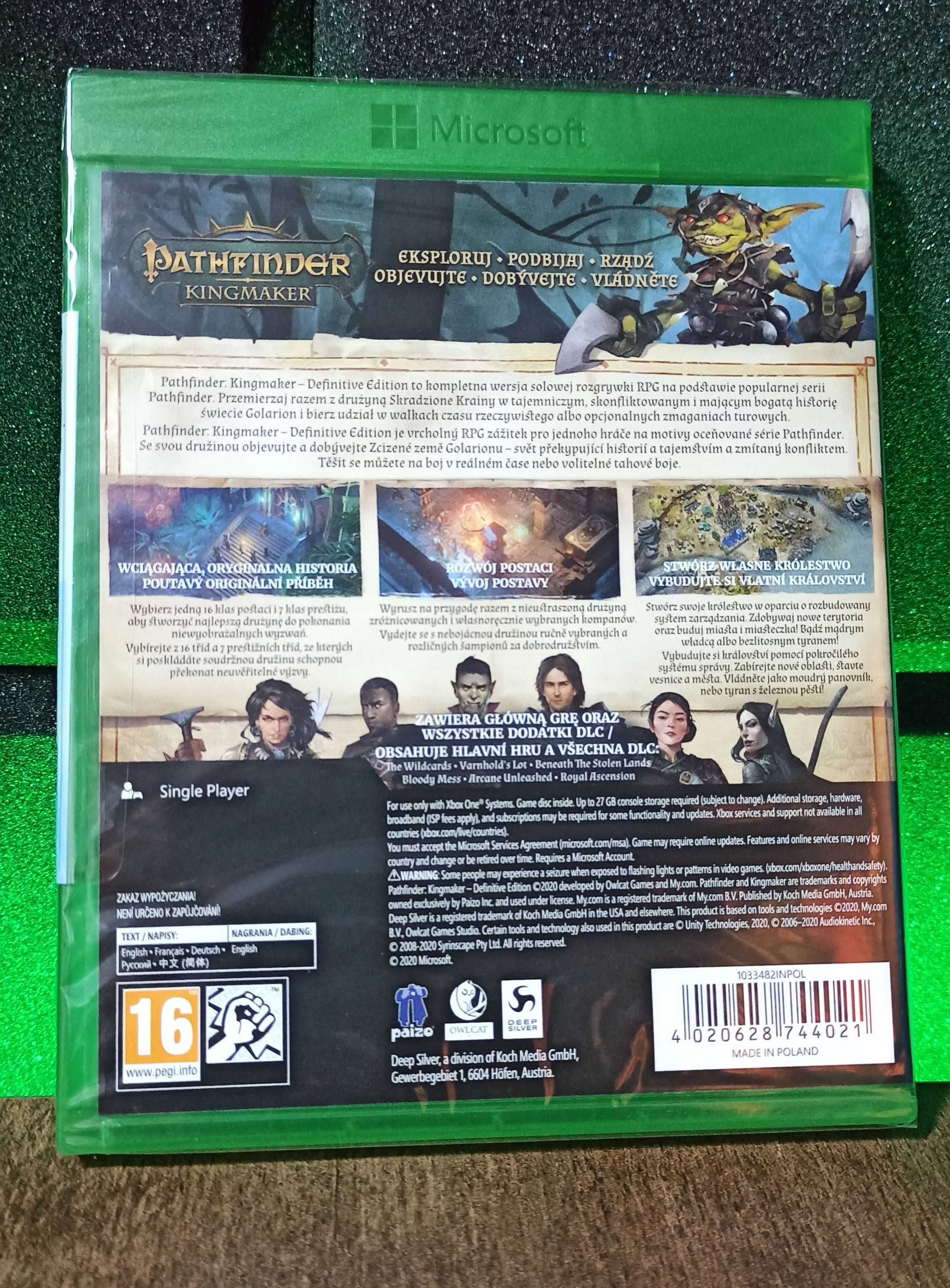 Pathfinder: Kingmaker - Definitive Edition Xbox One S / Series X - RPG ... Pathfinder: Kingmaker - Definitive Edition Xbox One S / Series X - RPG ...