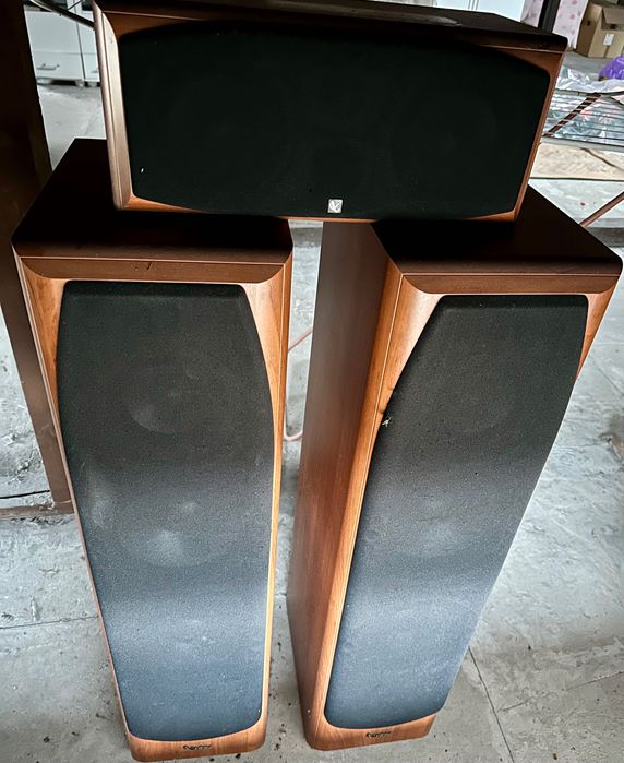 Kino Domowe Amplituner ONKYO TX-SR601E + 6 głośników infinity ALPHA 20 ...