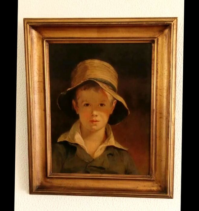 Pintura The Torn Hat - O Chapéu Rasgado - Thomas Sully 1820 Matosinhos ...