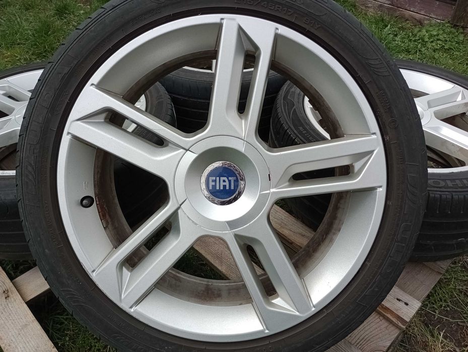Alufelgi 17 cali 4x98 FIAT Stilo Bravo Punto Doblo 500 Qubo Tipo Panda ...